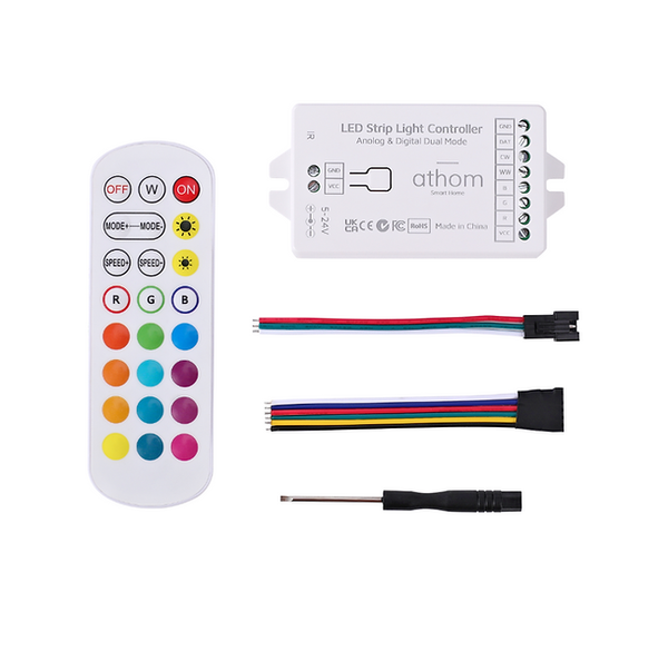 WLED RGBCCT Analog and Digital Light Strip Controller