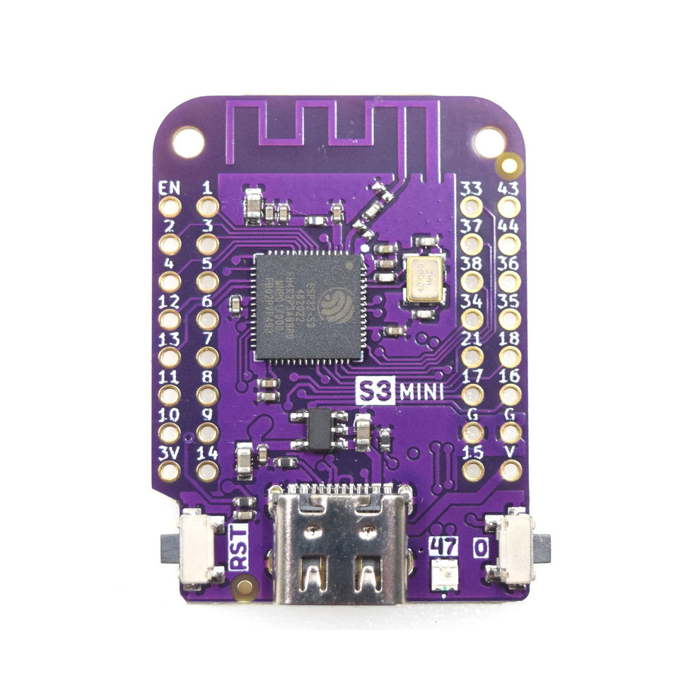 Lolin WeMos S3 Mini - ESP32-S3 Wifi Bluetooth IoT Development Board